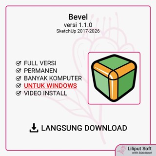Jual Bevel v1.1.0 Plugin SketchUp Full Versi | Shopee Indonesia