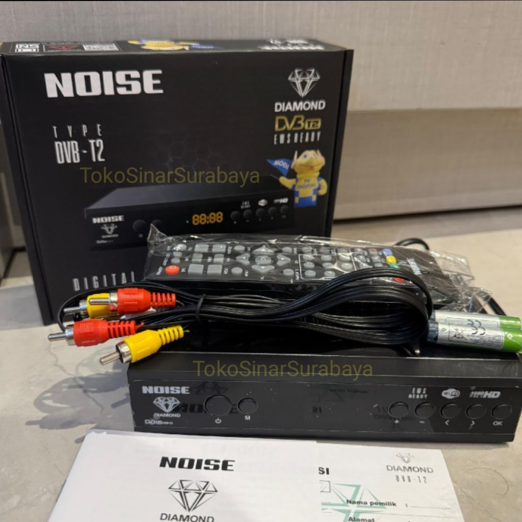 Jual Set Top Box Receiver SOGO Royal Merah DVB T2 HD STB Penerima ...