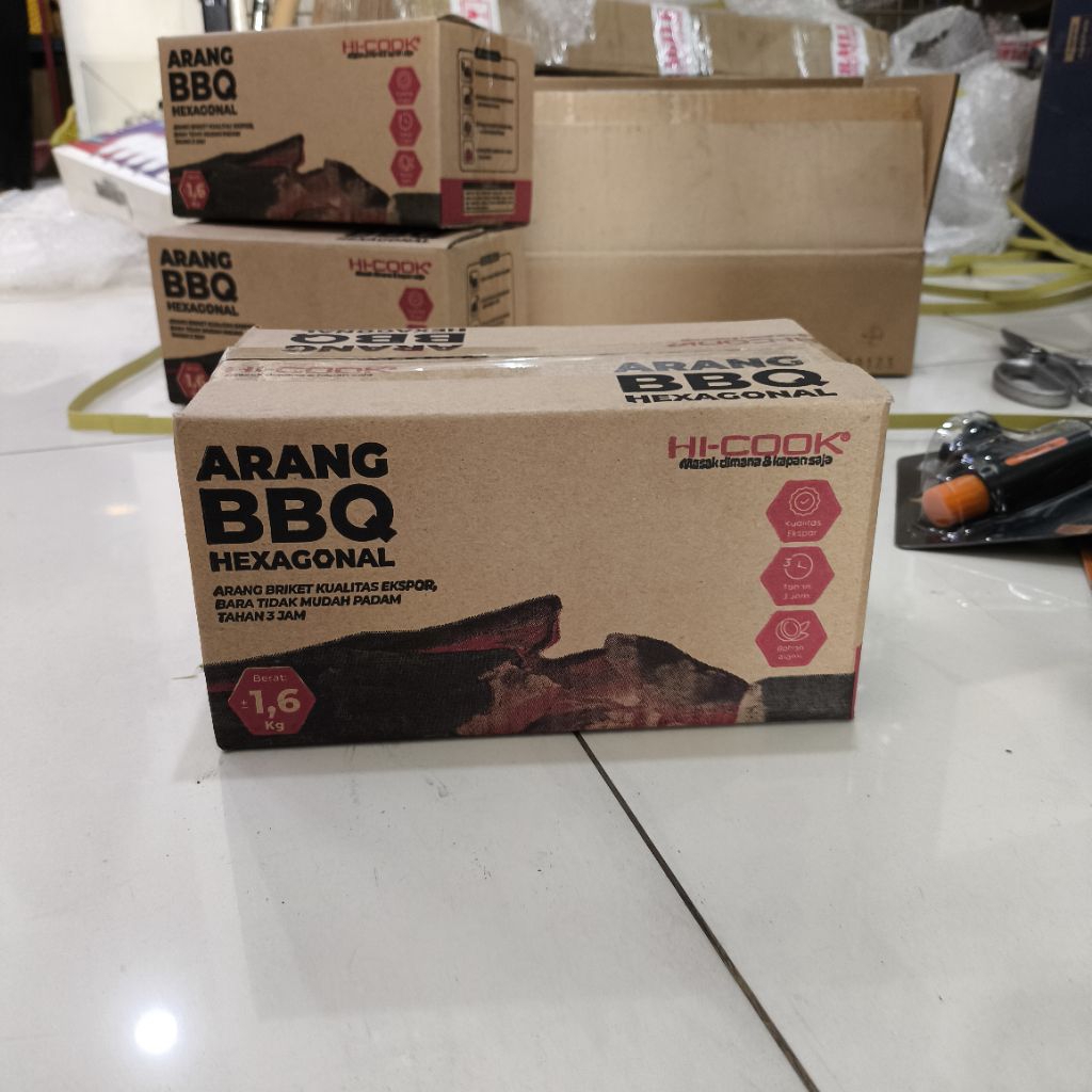 Jual Arang BBQ Bricket Hexagonal | Shopee Indonesia