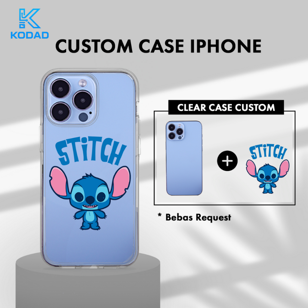 Jual KODAD Case Custom Desain Kartun Cantik for iPhone 11/12/13/14/15 ...