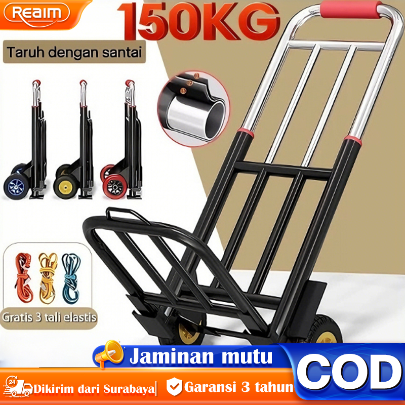 Jual Reaim Troley lipat troli barang Troli multi-fungsi Troli Galon ...