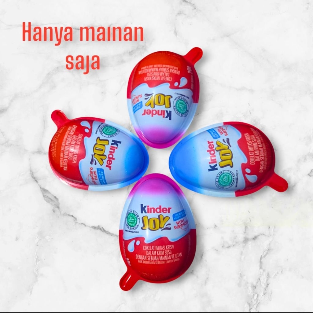 Jual Mainan anak viral kinder joy (HANYA MAINAN SAJA) | Shopee Indonesia
