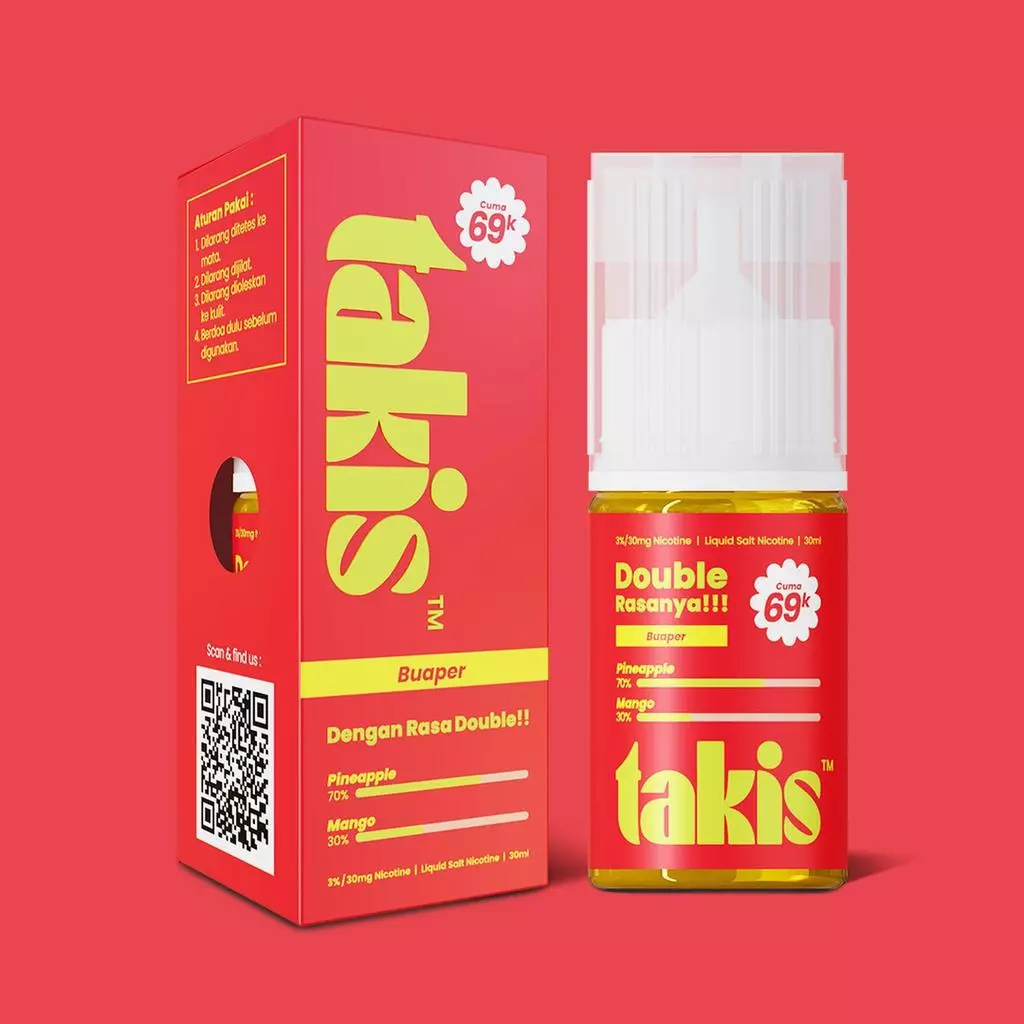 Jual Takis Salt nic Buah Series Buaper Saltnic 30ml Authentic By TVA X ...