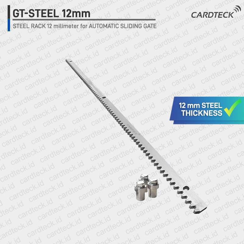 Jual Rel Sliding Gate Otomatis Panjang 1 meter Tebal 12mm Steel Rack ...