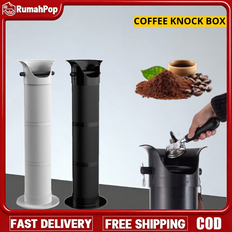 Jual Standing Coffee Knock Box Waste Container / Tube Bin Coffee Wadah ...