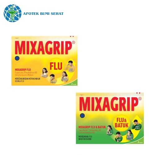 Jual Obat Mixagrip Flu Batuk Terlengkap & Harga Terbaru Juni 2026 ...