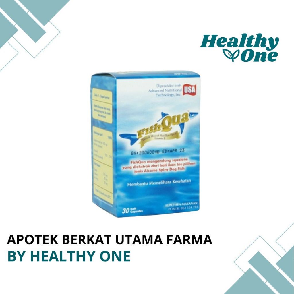 Jual FISHQUA NEW CAPS 1 BOTOL 30 CAPSUL/ Minyak Ikan | Shopee Indonesia