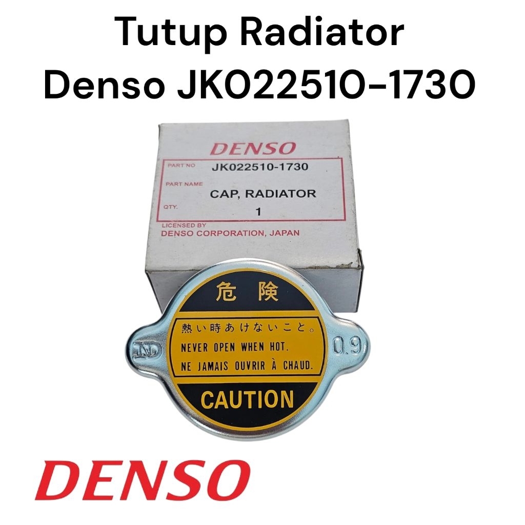 Jual Cap Tutup Radiator Denso Original Kepala Besar Diameter 58mm ...