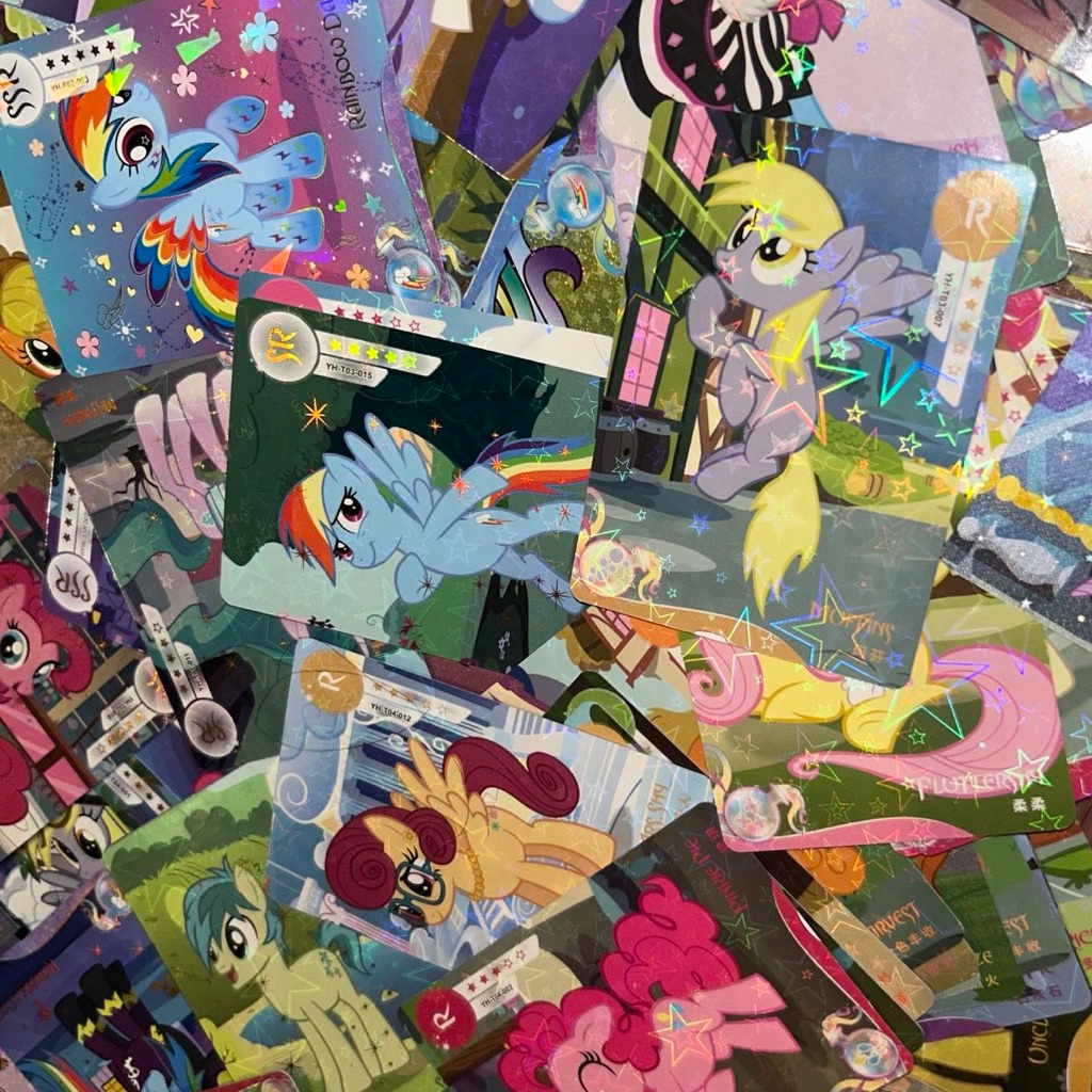 Jual MLP My Little Pony (LSR, UR, SSR) Kayou collectible trade cards ...