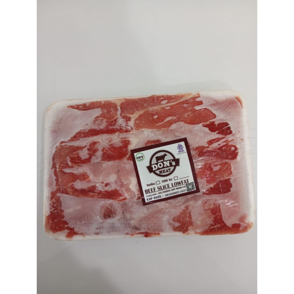Jual Daging sapi slice low fat DONS 500gr | Shopee Indonesia