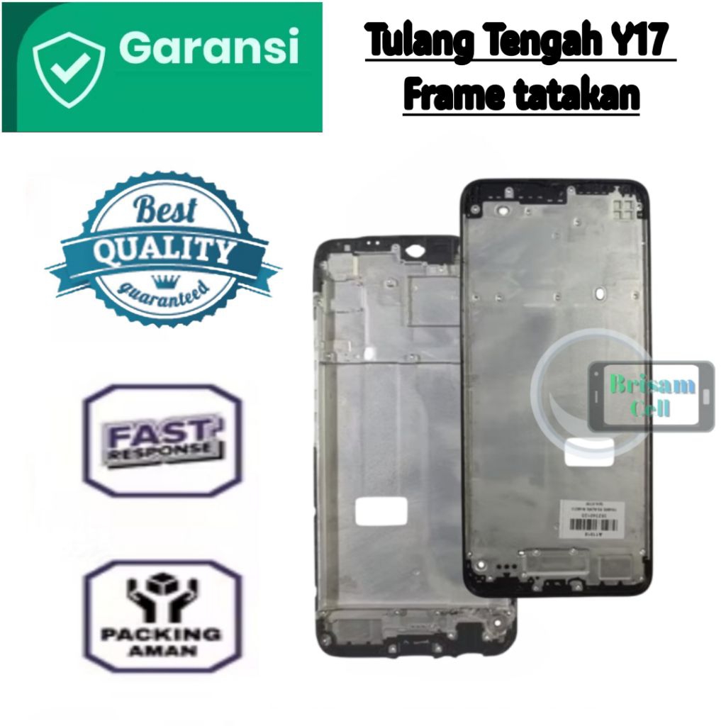 Jual Frame Tulang Tengah Viv Y17- Bezzel Bejel Bezel Tempat Dudukan LCD ...