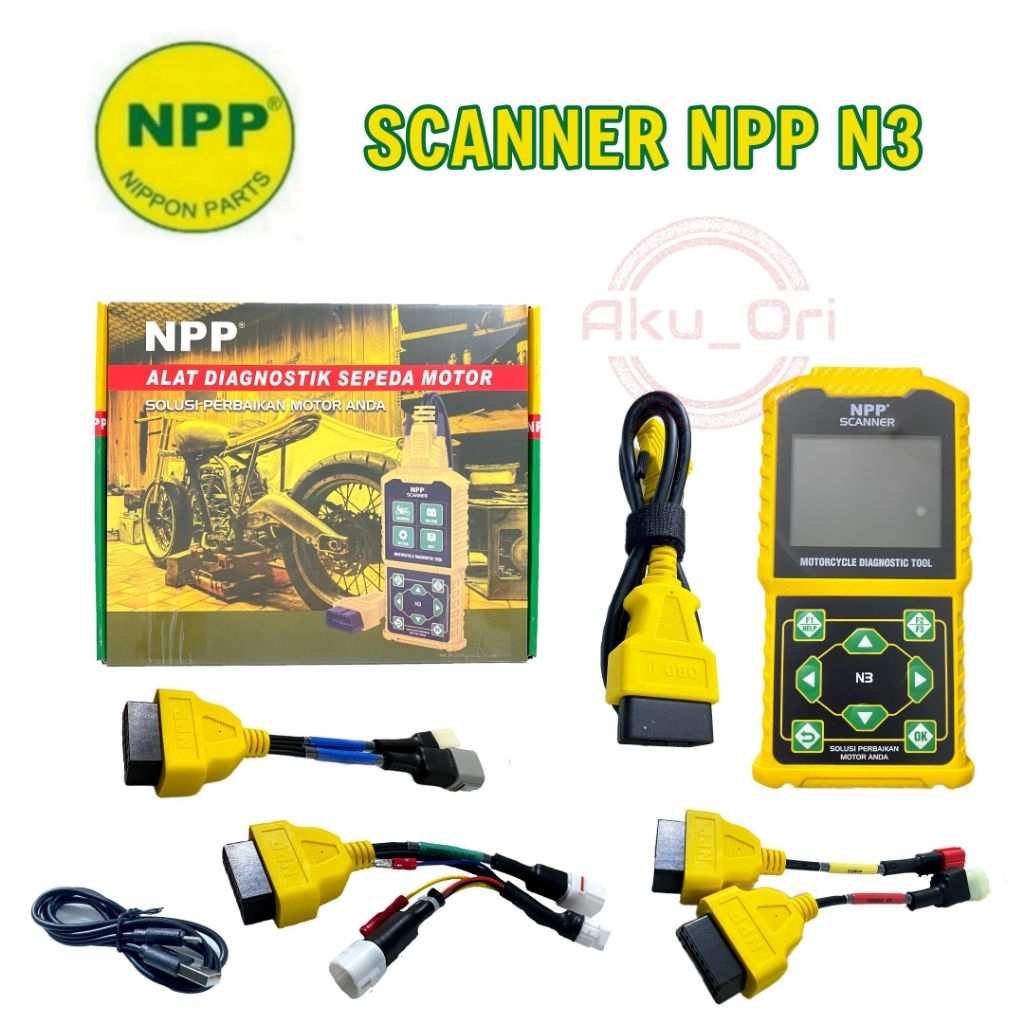 Jual ALAT SCANNER SCENER NPP N3 DIAGNOSTIC TOOL OBD2 ECU ECM INJECTION ...