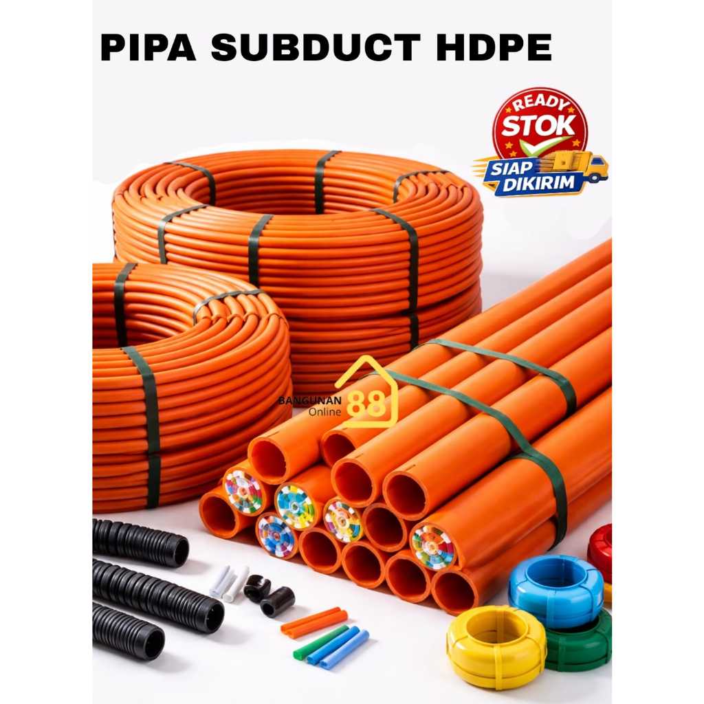 Jual Pipa Subduct HDPE 32/28mm Pipa Fiber Optic | Shopee Indonesia