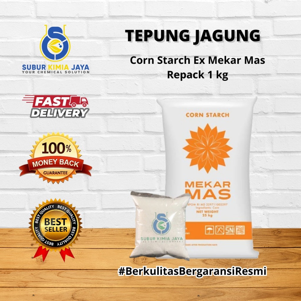 Jual Corn Starch Ex Mekar Mas/ Tepung Jagung / 1 Kg | Shopee Indonesia