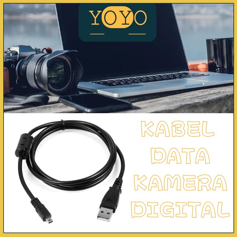 Jual 1.5M Kabel Data / Usb Cable UC-E6 2.0 8Pin For Nikon DSLR Coolpix ...