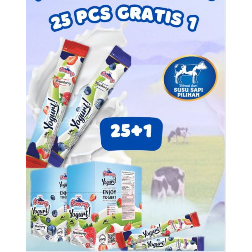 Jual yogurt stick 40 gr paket 25+1 | Shopee Indonesia