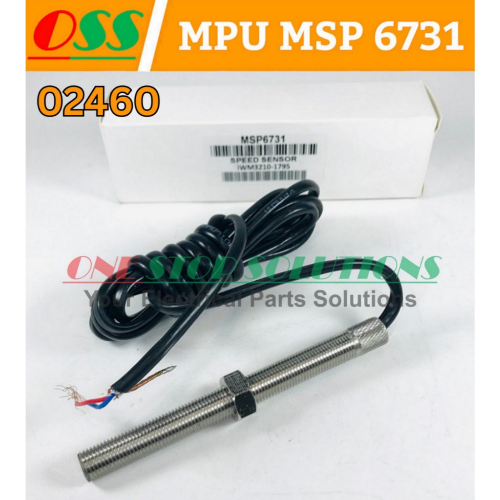 Jual MPU MSP6731 MSP 6731 Drat 9.5mm 3/8-24UNF Magnetic Pick Up Unit ...
