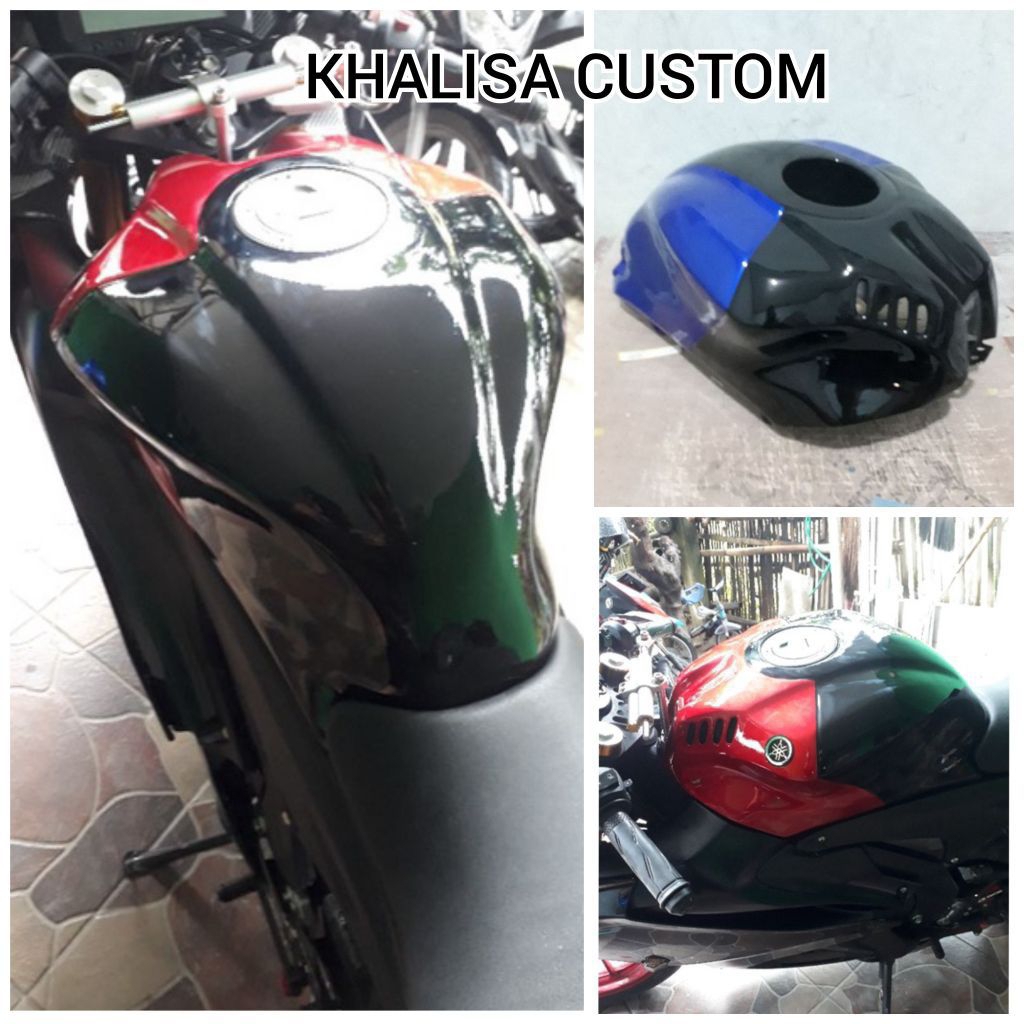 Jual Cover Tangki Yamaha R15 V4 R15M Model R1 | Shopee Indonesia