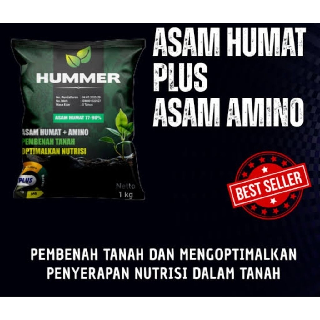 Jual ASAM HUMAT HUMMER PLUS ASAM AMINO 1KG | Shopee Indonesia