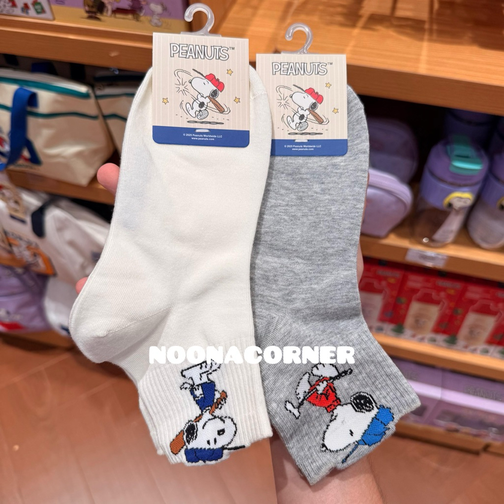 Jual Miniso x Peanuts‼️ Ankle Socks / Kaos Kaki Snoopy New Star ...