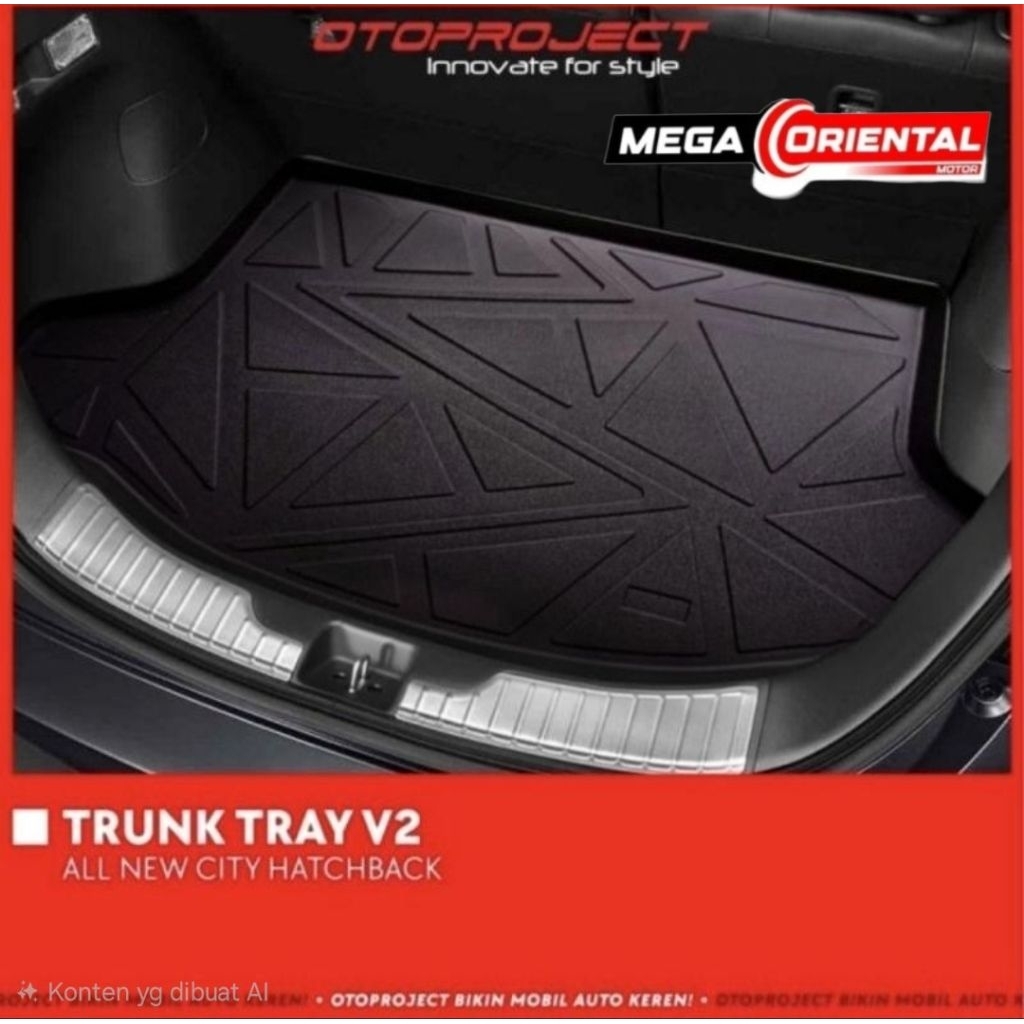 Jual Otoproject Karpet Bagasi / Trunk Tray City Hatchback 2021-2026 ...