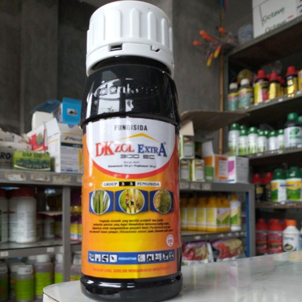 Jual Fungisida DK ZOL EXTRA 300EC isi 250ml ASLI ORIGINAL | Shopee ...