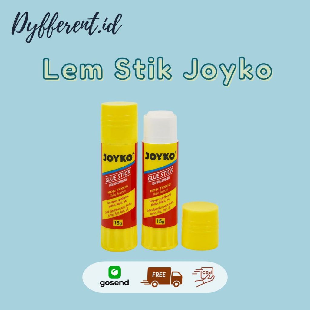 Jual Lem Stick Joyko 15 gr / Glue Stick / Lem Batang Joyko GS-15 ...