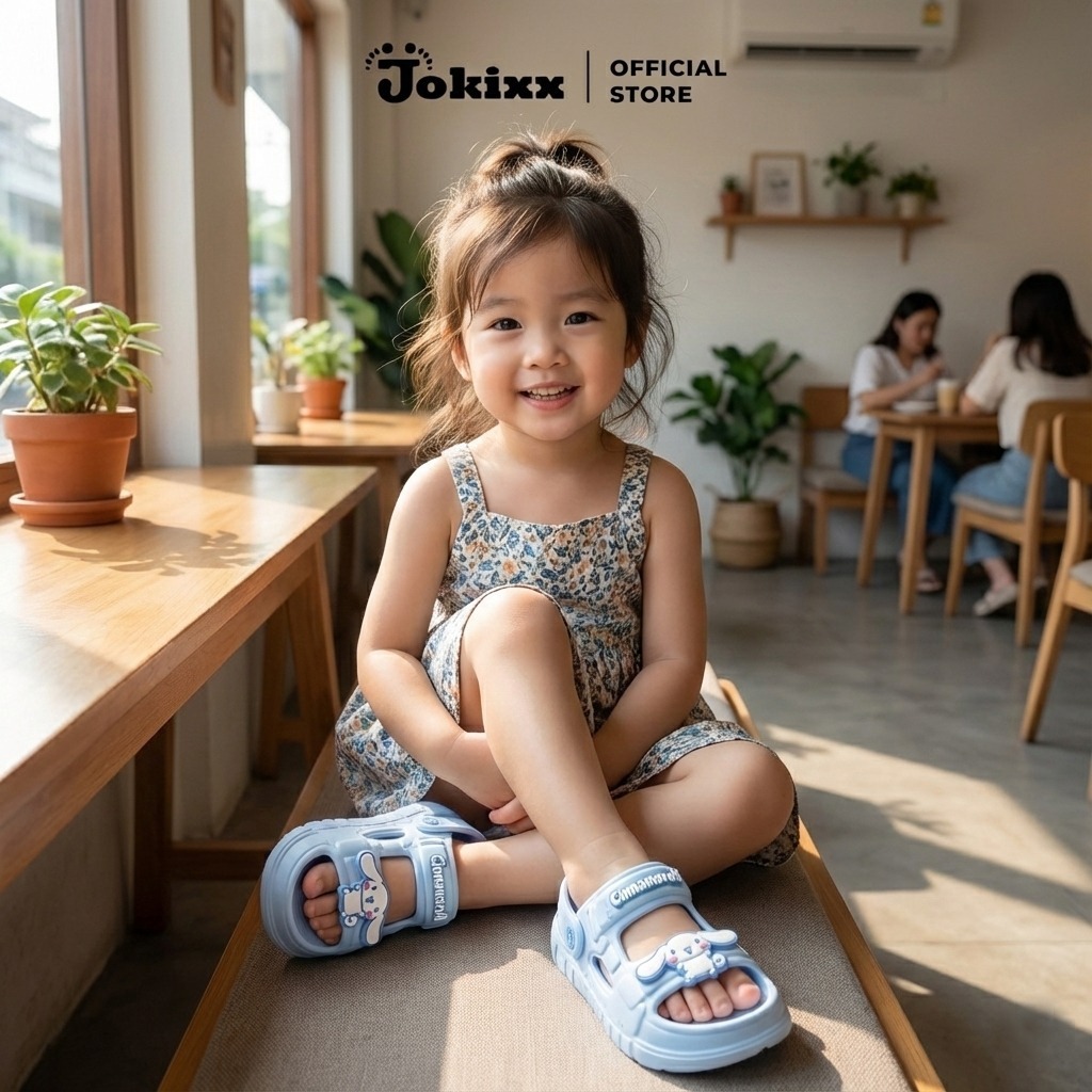 Jual Jokixx Sandal Anak Cowok EVA Ban 2 Karakter My Melody Kuromi ...