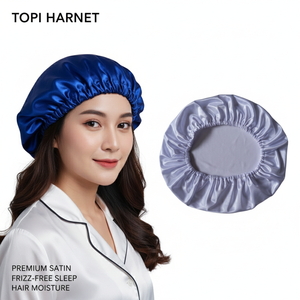 Jual Topi Koki Chef Barista Hairnet Kain - Topi Pabrik Restoran ...