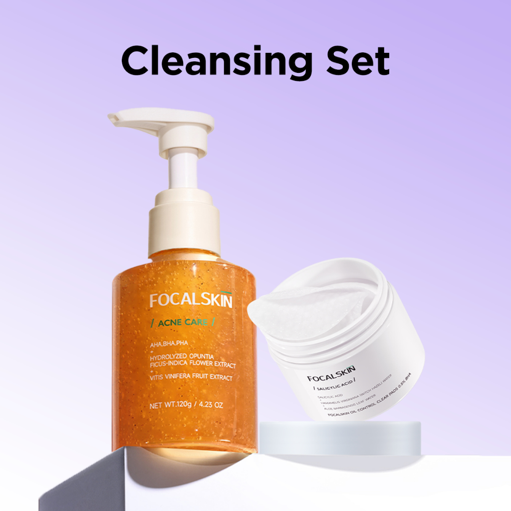 Jual FOCALSKIN Acne Control Complete/Acne Emergency Kit/Anti-Acne ...