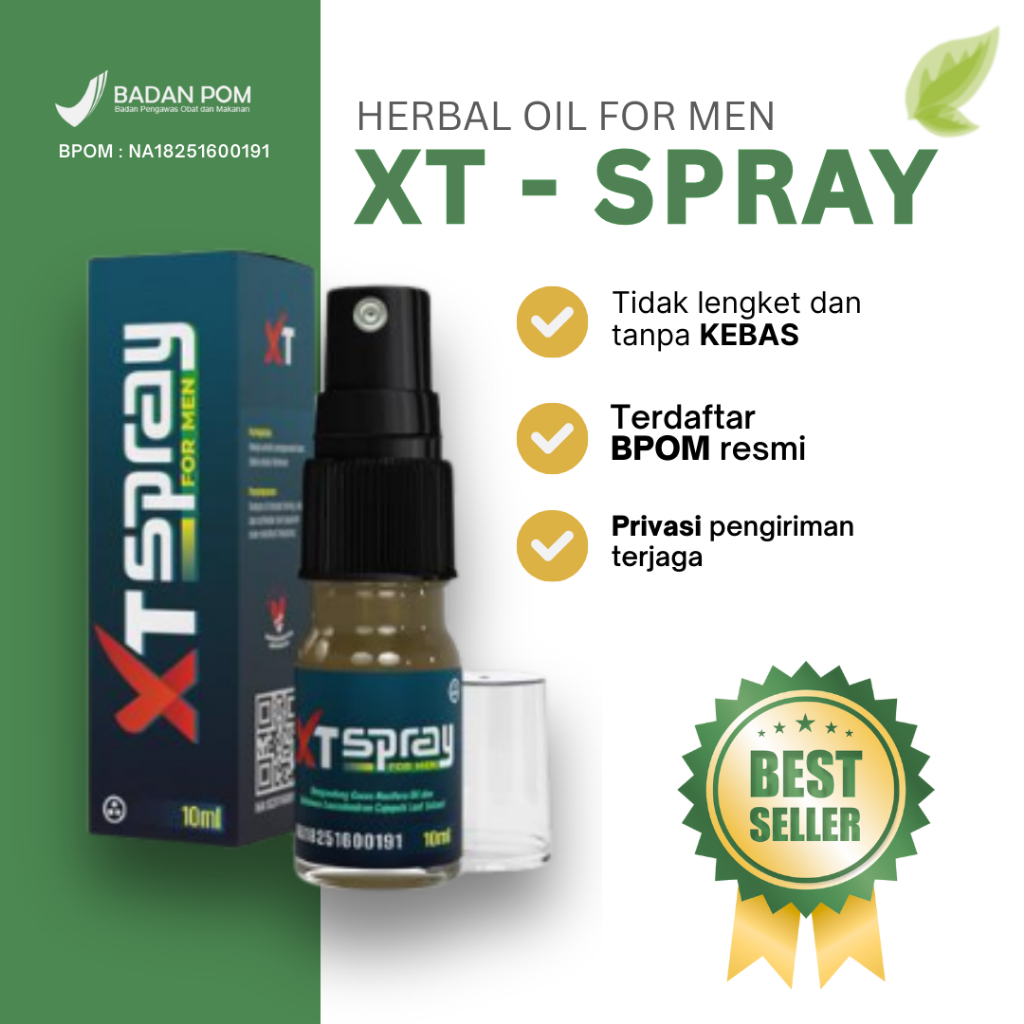 Jual XT Spray TahaLama - Oil Minyak Pijat Semprot BPOM Original ...