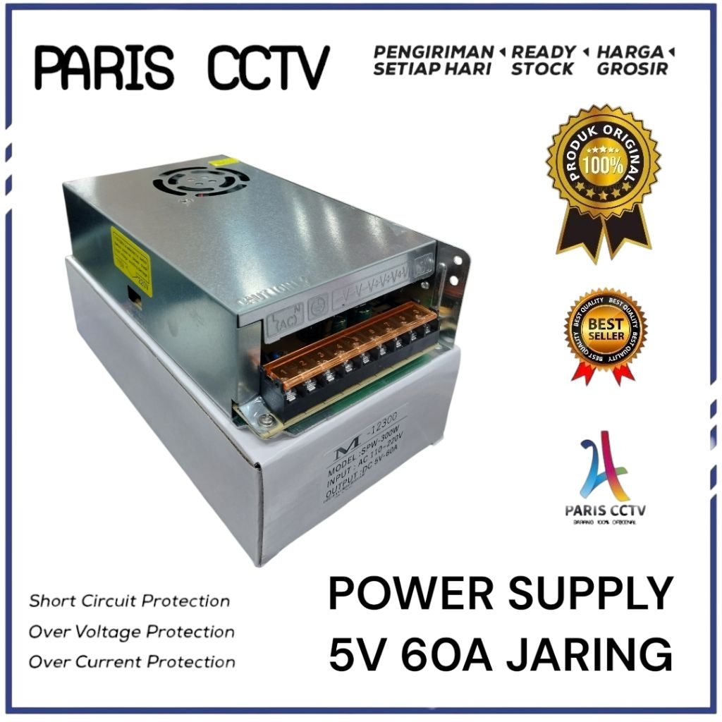 Jual Power Supply 5V 60A running text | Shopee Indonesia