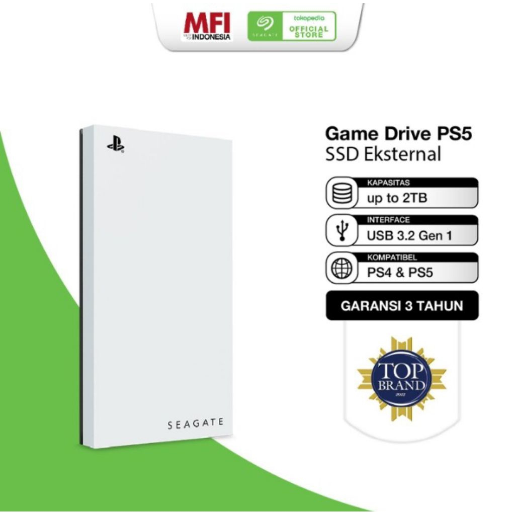 Jual SSD Seagate Game Drive 1TB USB3. 2 type C for PS5 License | Shopee ...