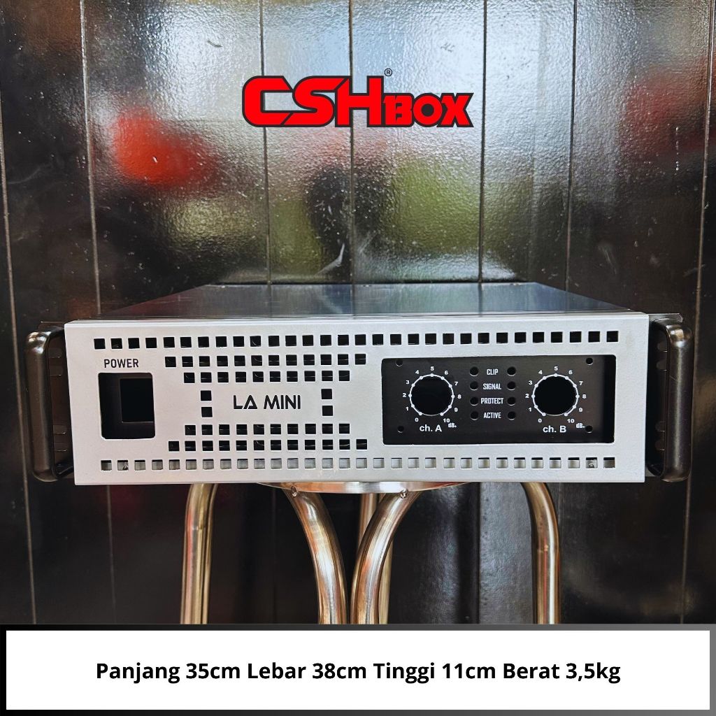Jual Box Power Amplifier CSH Ukuran 2u 2channel Seri Mini Spider, LA ...