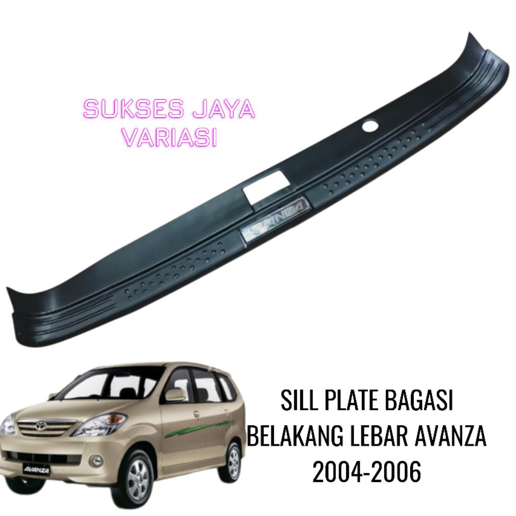 Jual SILL PLATE BAGASI BELAKANG MOBIL AVANZA LAMA VVT-I LEBAR | Shopee ...