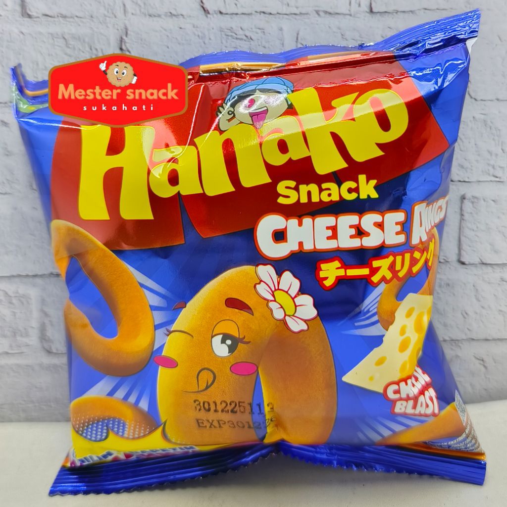Jual Hanako Cheese Ring | Chiki Keju | Shopee Indonesia