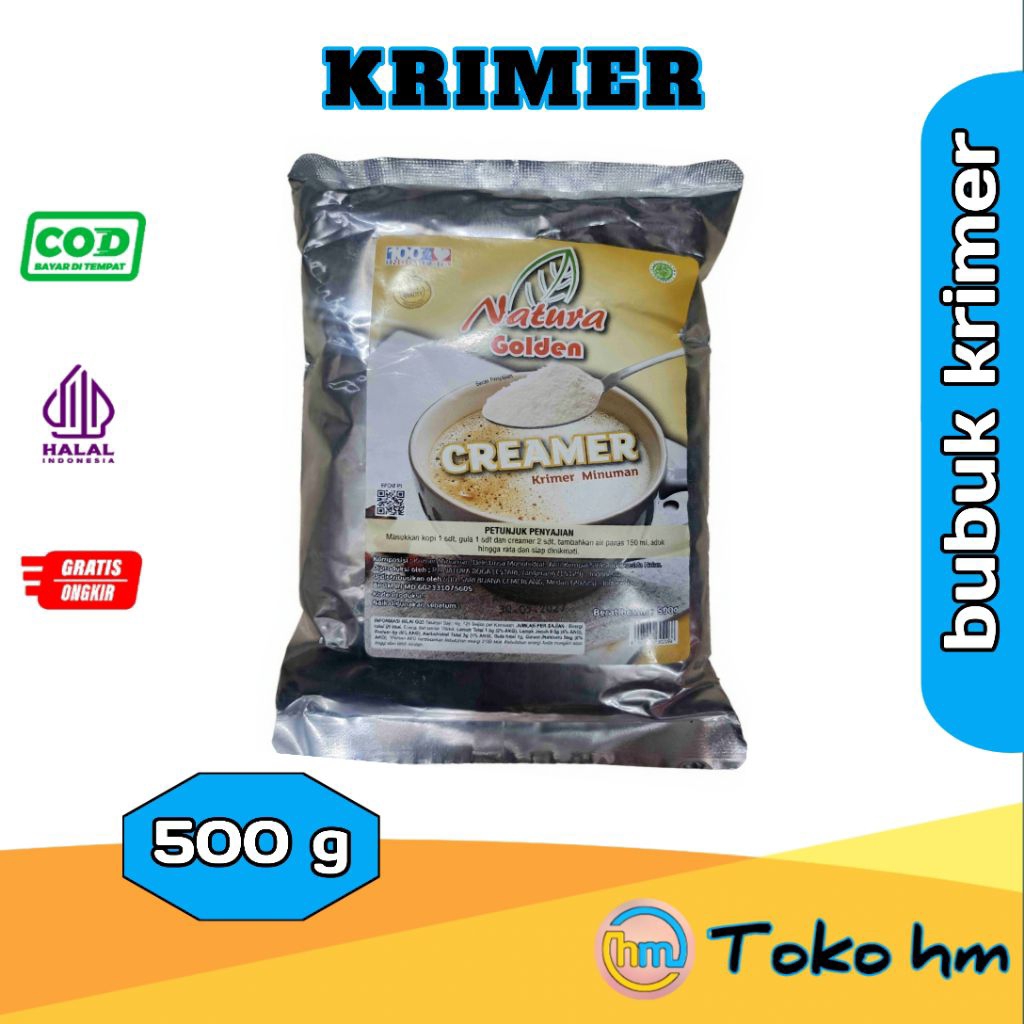 Jual CREAMER Bubuk / Krimer Minuman / cooltime Golden 500gr | Shopee ...