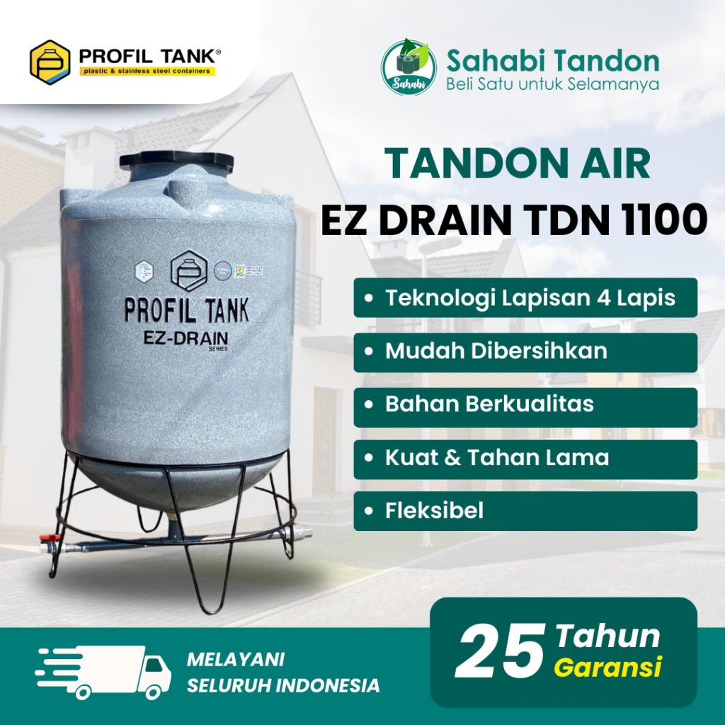 Jual Tandon Air/Toren Air/Tangki Air Profil Tank Ez Drain TDN 1100 ...