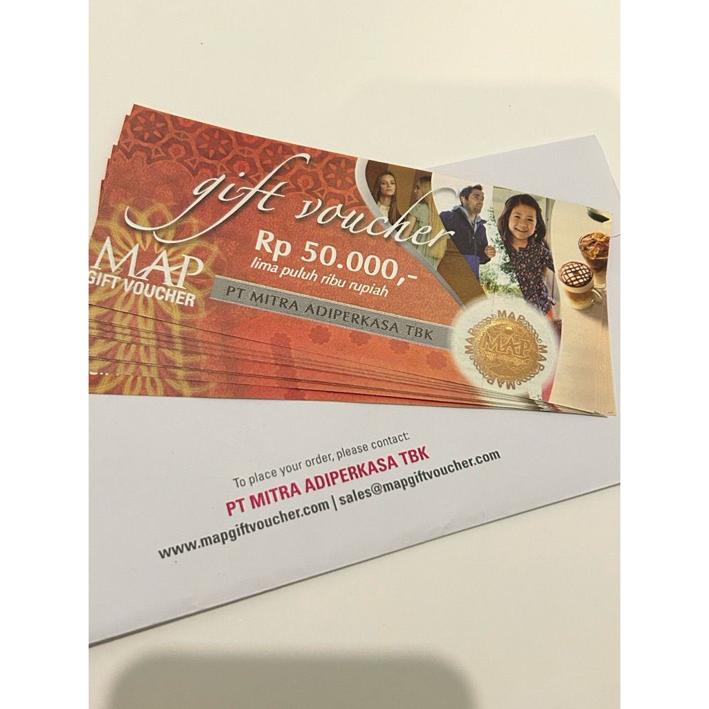 Jual GIFT VOUCHER MAP, ALFA, LAWSON | Shopee Indonesia