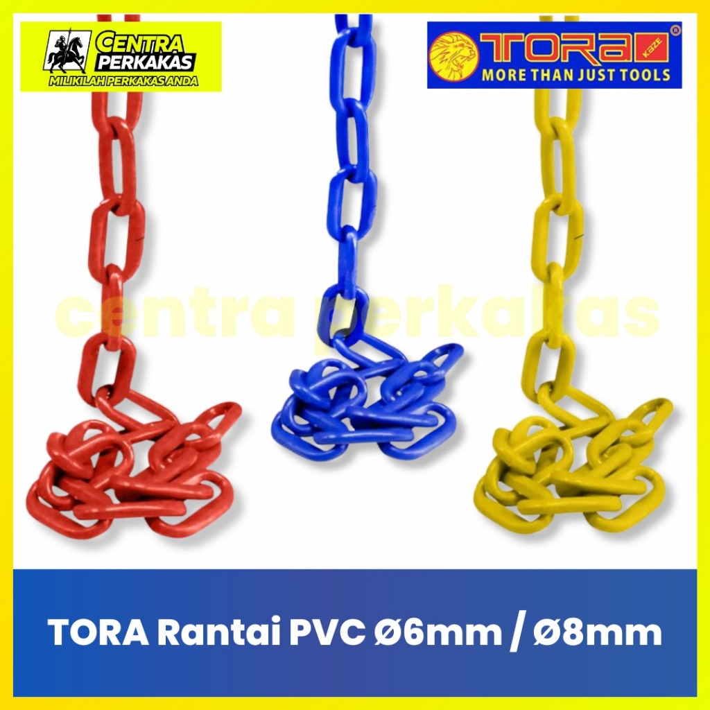 Jual TORA PLASTIC CHAIN 8MM Rantai Plastik PU 8mm Rantai PVC PU 8mm ...