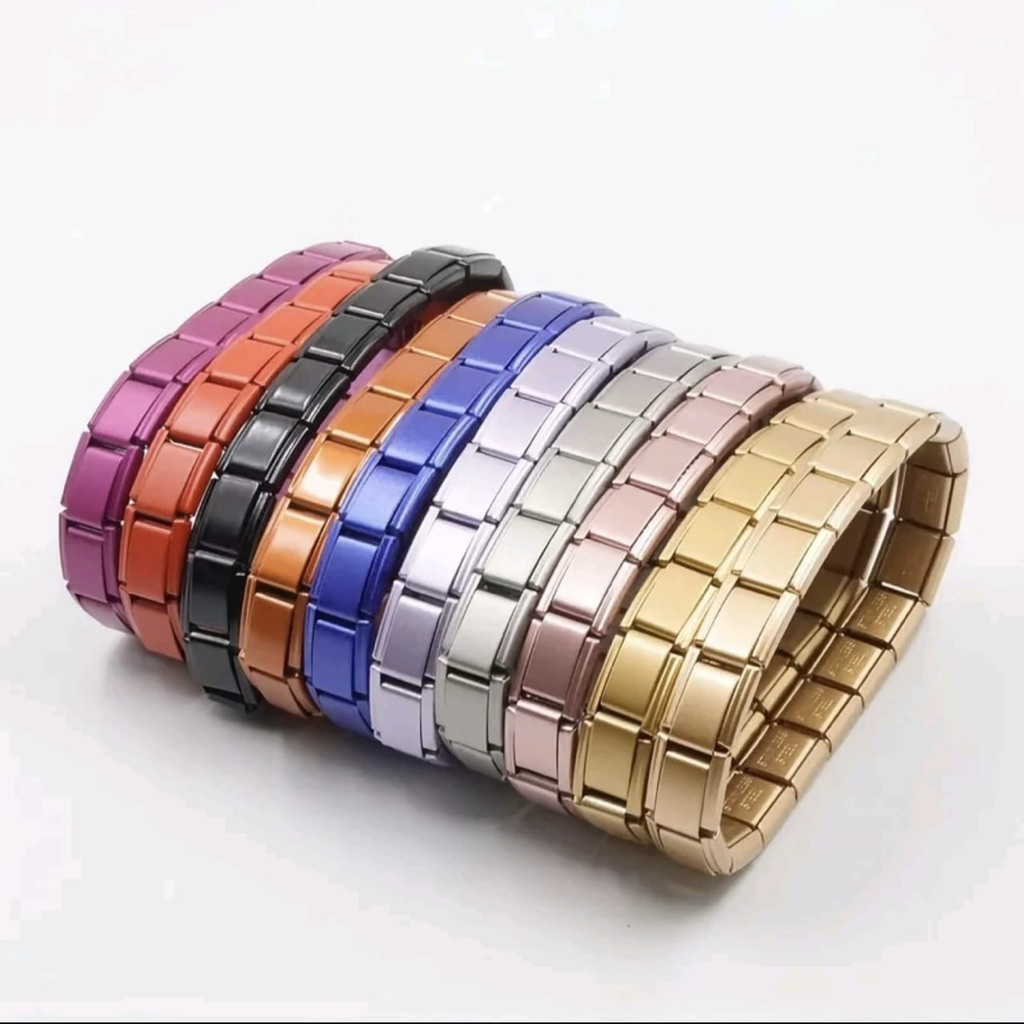 Jual italian charm bracelet base colour (18 ink charm) | Shopee Indonesia