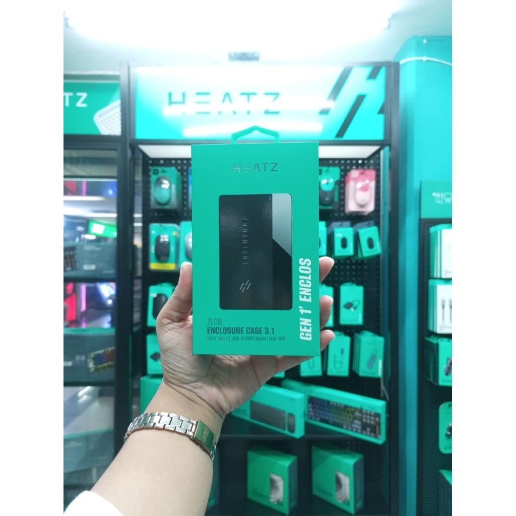 Jual HEATZ ZL08 ENCLOSURE CASE SSD SATA 3.1 | GEN 1 | TYPE C | 10 GBPS ...