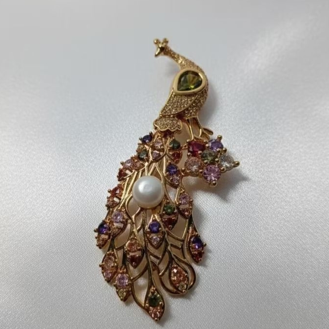Jual BROS HEWAN BURUNG MERAK, MUTIARA ASLI AIR TAWAR BERSERTIFIKAT ...