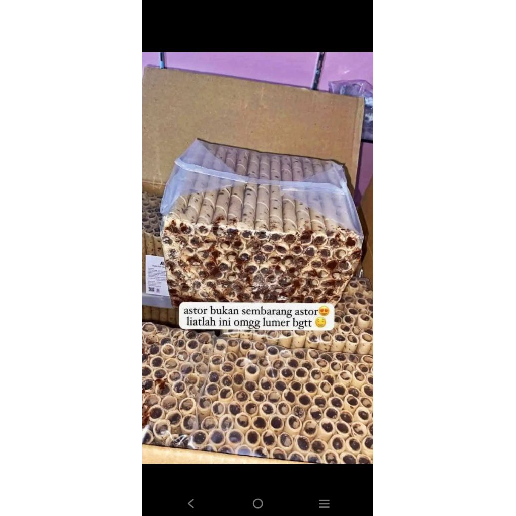 Jual Astor Roola Kiloan 1kg dengan Isian Full dan Renyah | Shopee Indonesia
