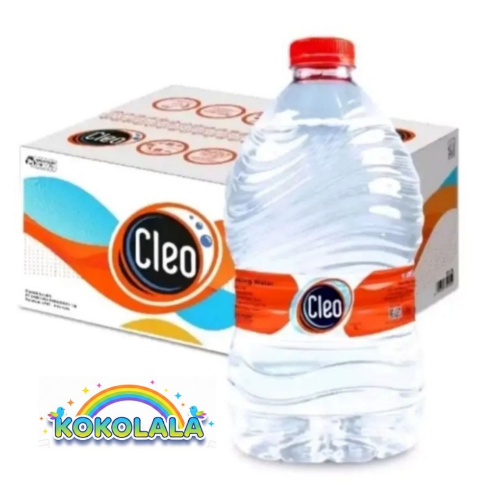 Jual Cleo kemasan 1 lter (1 Dus isi 12 botol) Air Minum Botol | Shopee ...