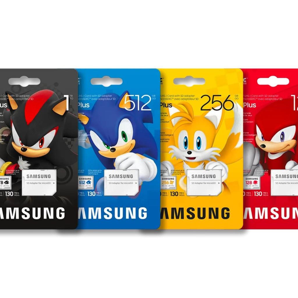 Jual Micro SD SAMSUNG PRO Plus Sonic the Hedgehog™ + Adapter microSDXC ...
