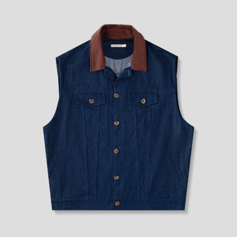Jual Hamata Studios - Alter Vest Denim Boxy | Shopee Indonesia