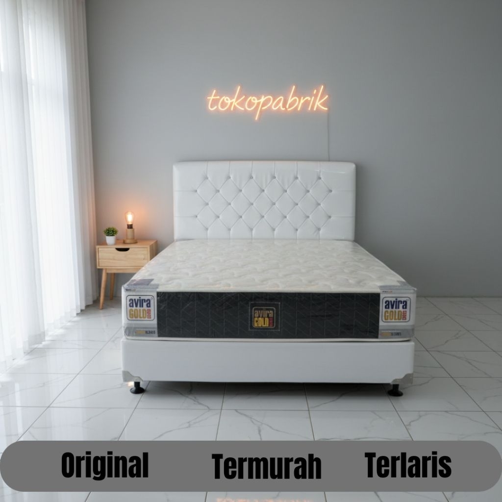 Jual Springbed Avira Gold Series Tebal 30 cm all ukuran springbed avira ...