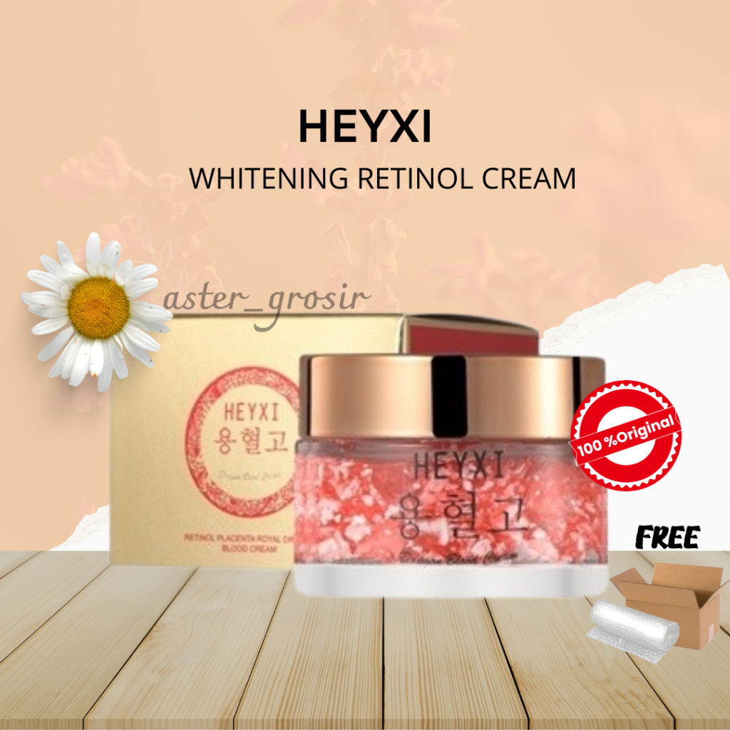 Jual (Gratis Tas Mini) Heyxi Retinol Cream Glowing 30g | Shopee Indonesia