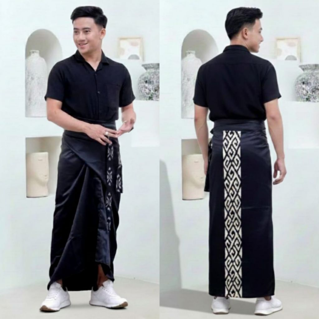 Jual Sarung Srikandi Pria Kombinasi Tenun Tali Pinggang Eksklusif ...